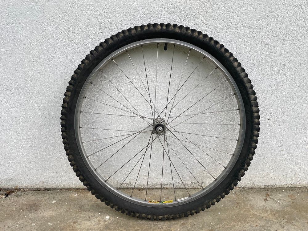 Retro MTB Vorderrad Shimano / Mavic M234 / Panaracer Smoke (Gebraucht ...