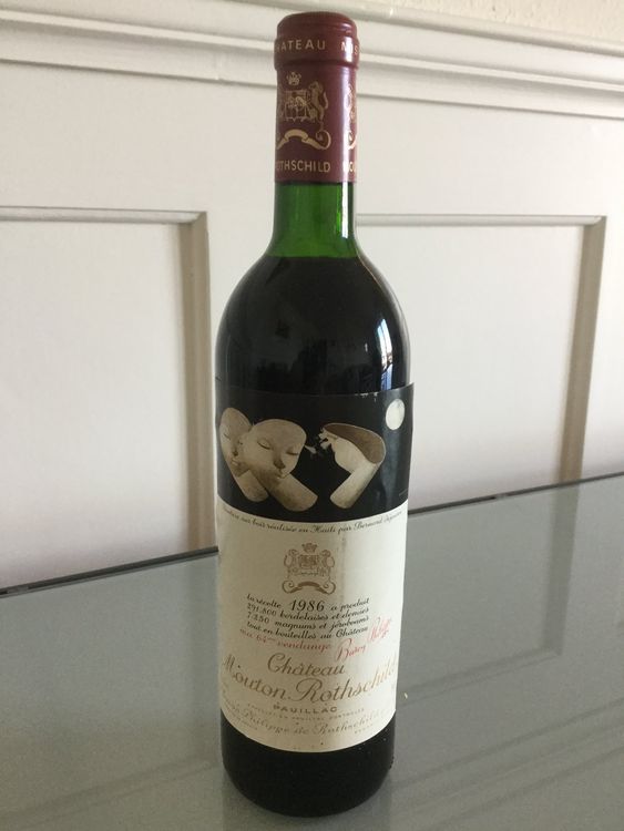 1 x 0.75l Château Mouton Rothschild 1986 | Kaufen auf Ricardo