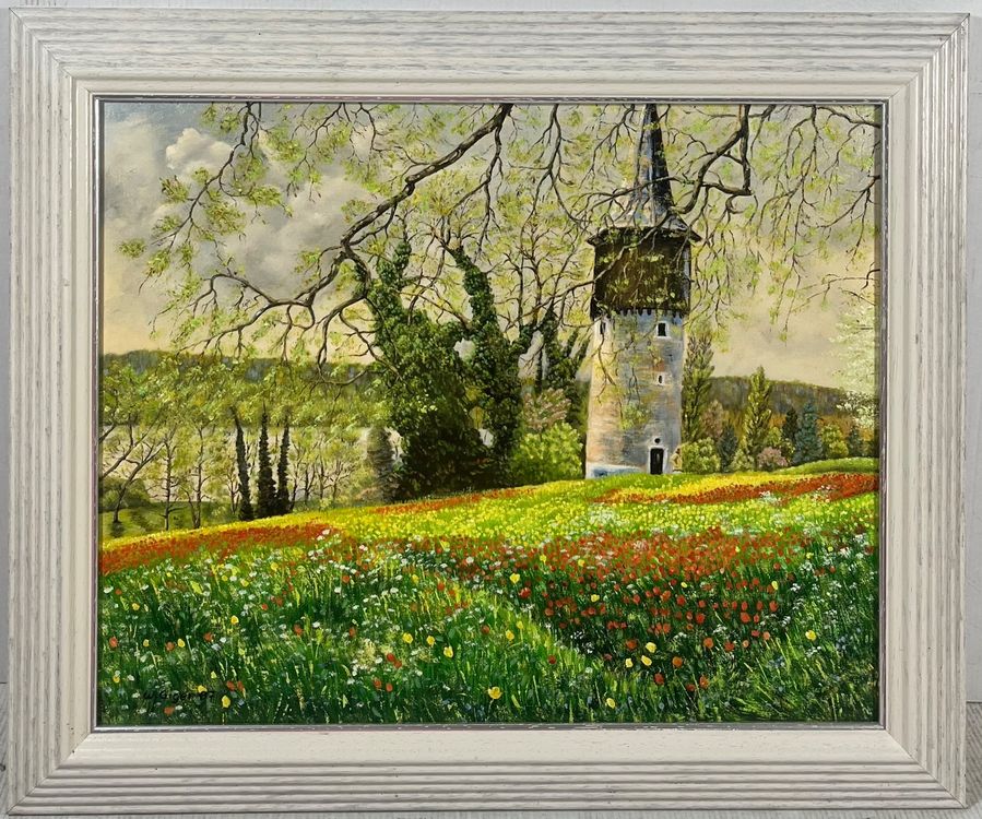 Walter Giger - Sommer Landschaft Gemälde | Kaufen auf Ricardo