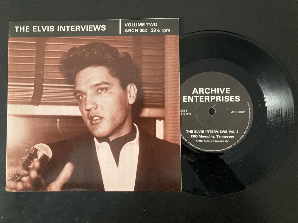 Elvis Presley / EP The Elvis Interviews Vol.2 / England | Kaufen auf ...