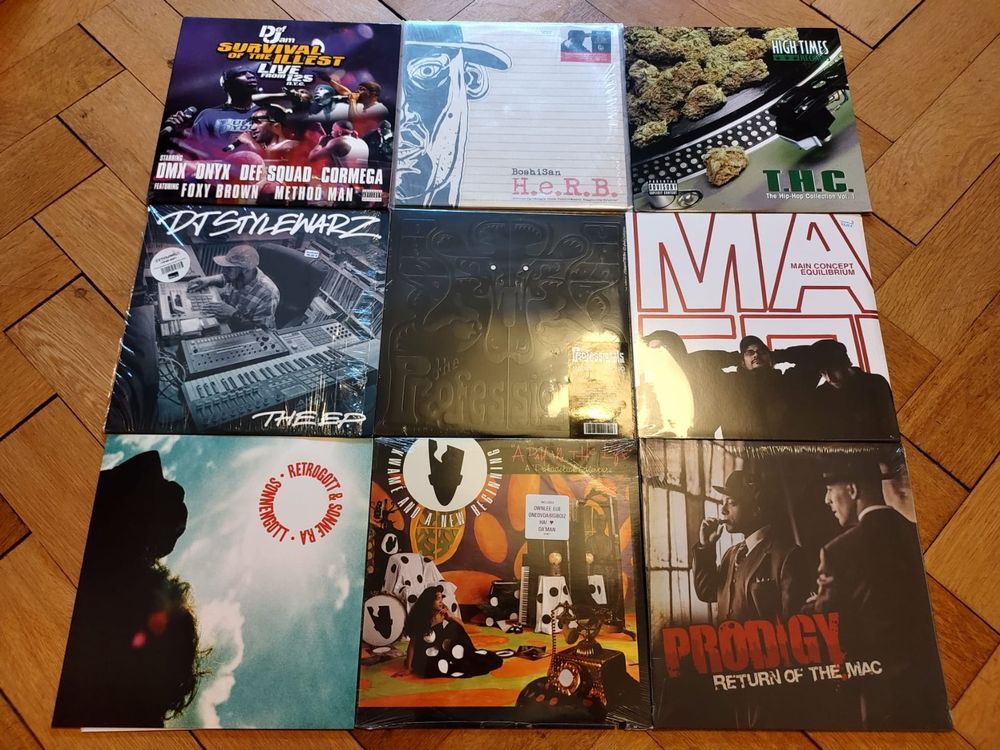 Hip Hop Vinyl Sammlung ca. 100 Stück (38 x Alben) (Gebraucht) in Basel ...