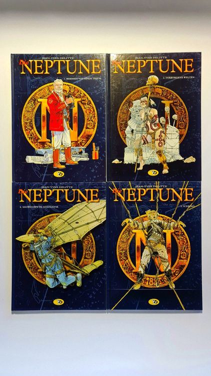 Comic Die Neptune 1-4 von Jean-Yves Delitte (Neu (gemäss Beschreibung ...