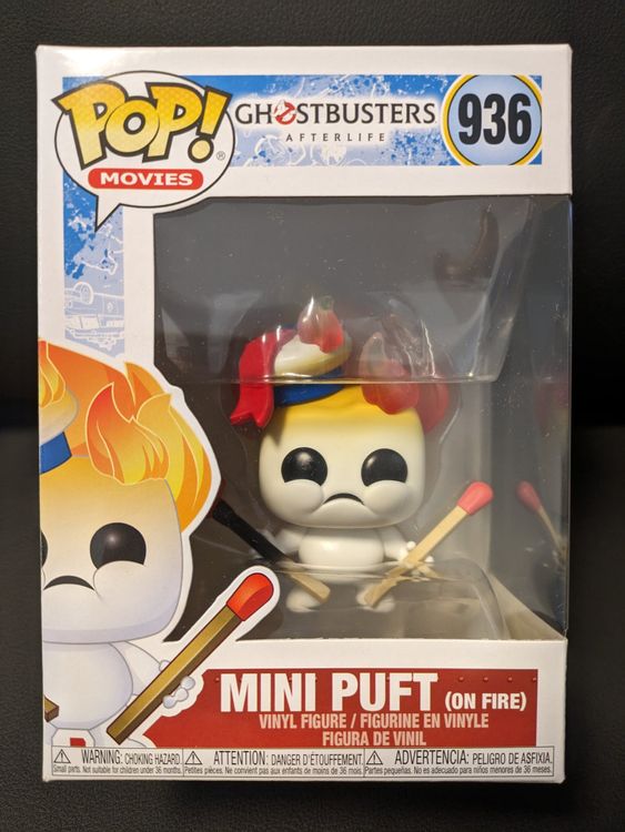 Funko Pop! Ghostbusters - Mini Puft on Fire #936 (Neu und ...