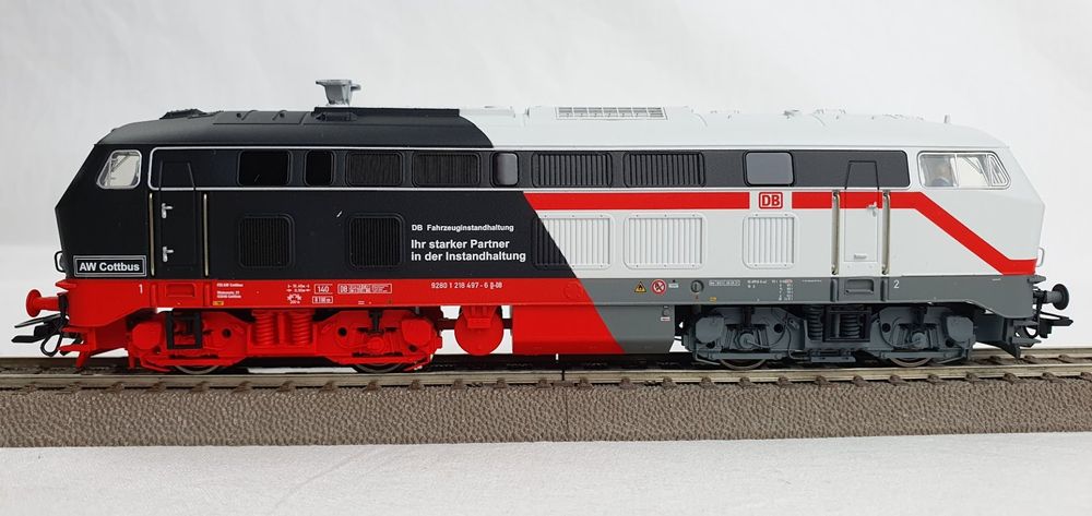 Märklin 39187 DB BR 218 "FZI Cottbus" MFX/Sound, OVP | Kaufen auf Ricardo