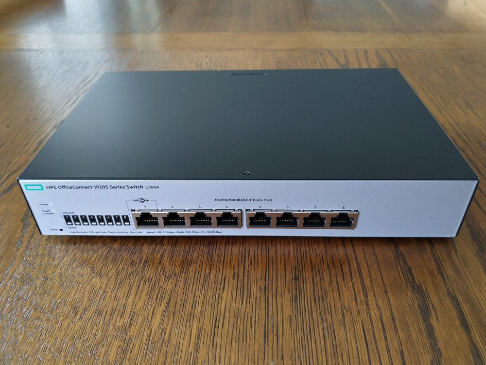 HPE OfficeConnect 1920S 8G Switch (JL380A) | Kaufen auf Ricardo