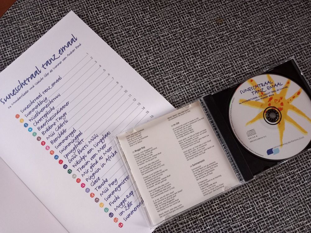 Andrew Bond, Suneschtraal.... CD und Liederheft mit Noten | Kaufen auf ...