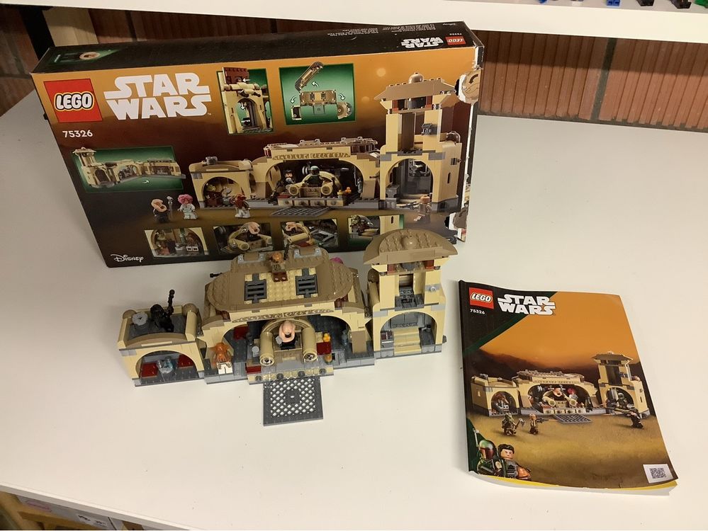 Lego Star Wars 75326 komplett mit Anleitung und OVP (Neu (gemäss ...