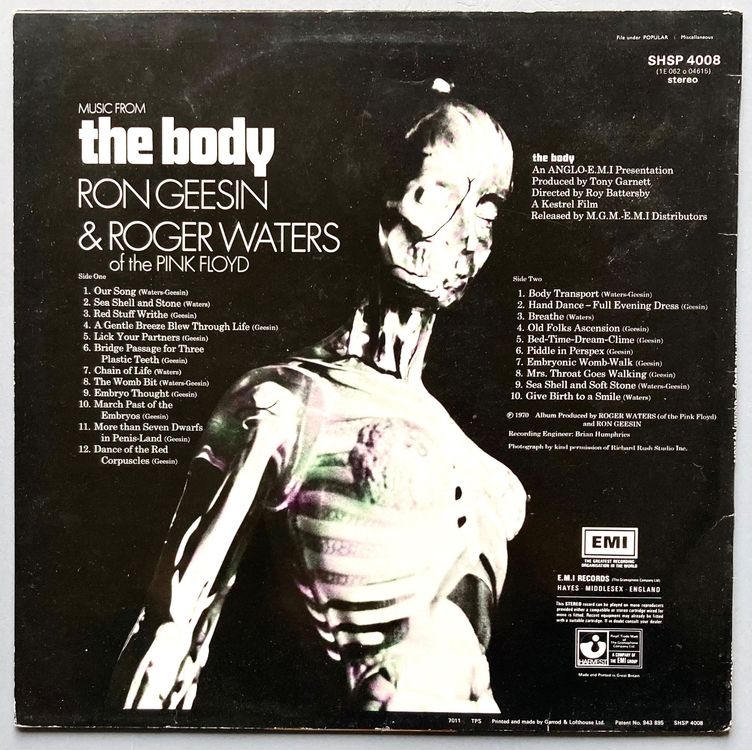 PINK FLOYD / ROGER WATERS - MUSIC FROM THE BODY | Kaufen auf Ricardo