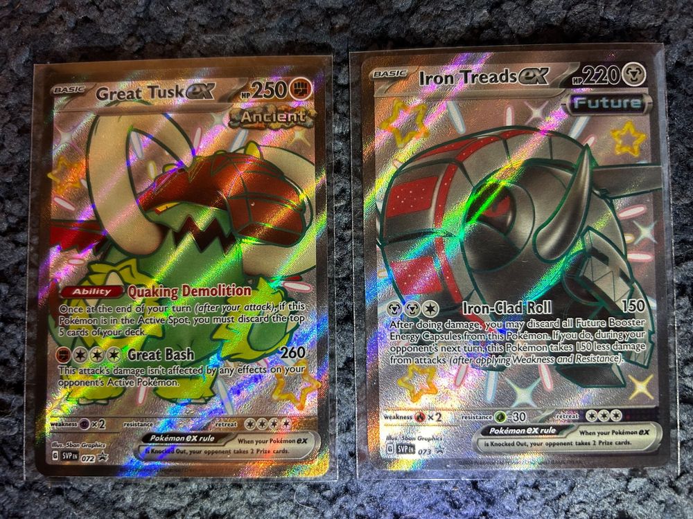 Pokemon Great Tusk / Iron Treads Promo EN (Neu und originalverpackt) in ...