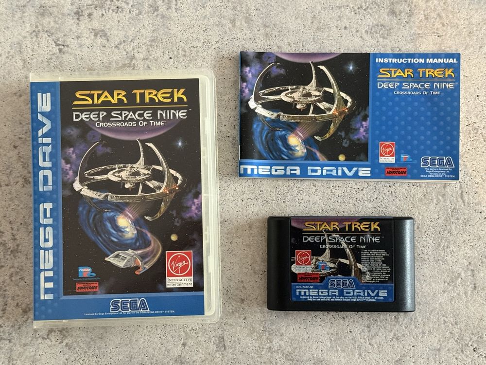 Star Trek Deep Space Nine Crossroads of Time SEGA Mega Drive | Kaufen ...