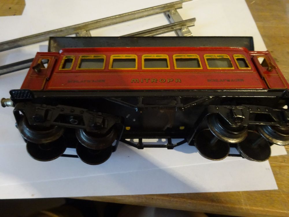 Märklin MITROPA Schlafwagen Nr.1886/0, rot, m. Cellonscheibe | Kaufen ...