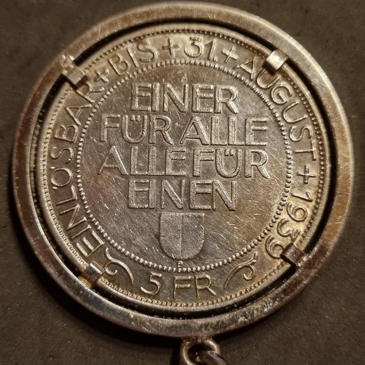 Schützentaler , Eidg.Schützenfest 1939 Luzern (Gebraucht) in Heimiswil für CHF 16 – mit ...