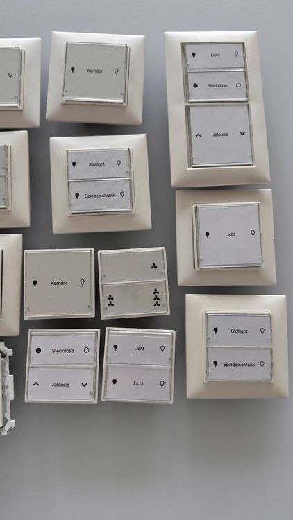 ABB KNX SIDUS Taster (4-fach & 8-fach mit LED) (Gebraucht) in Lufingen ...