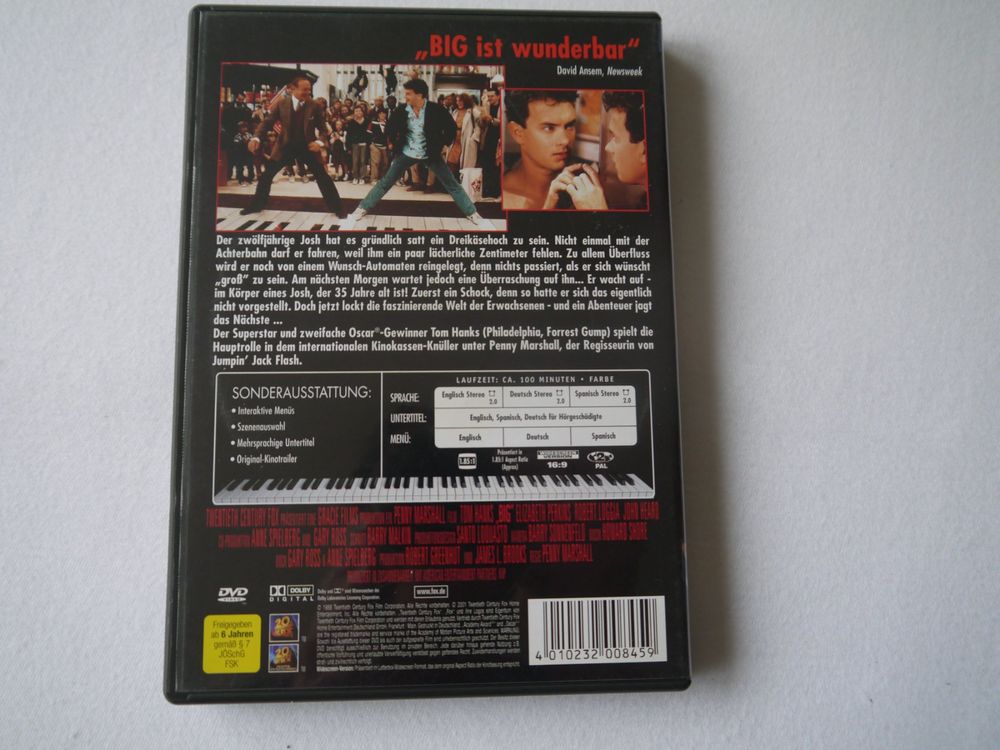 BIG - Tom Hanks (Gebraucht) in Hagendorn für CHF 4.9 – mit Lieferung ...