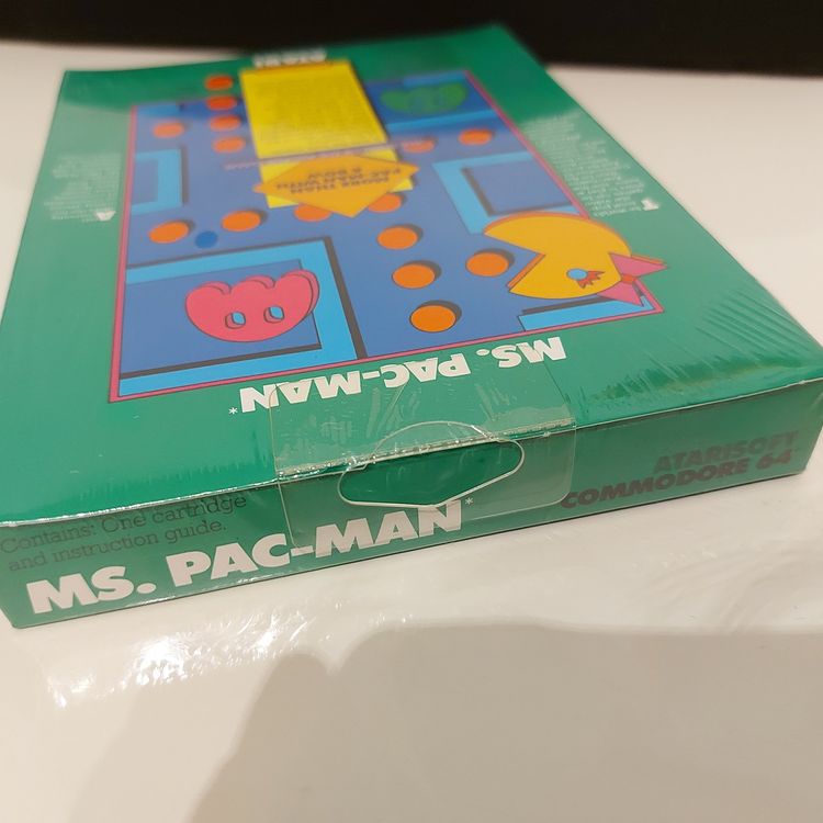 MS. Pac-man Commodore 64 C64 Neu in Folie Atarisoft Pac Man (Neu und ...