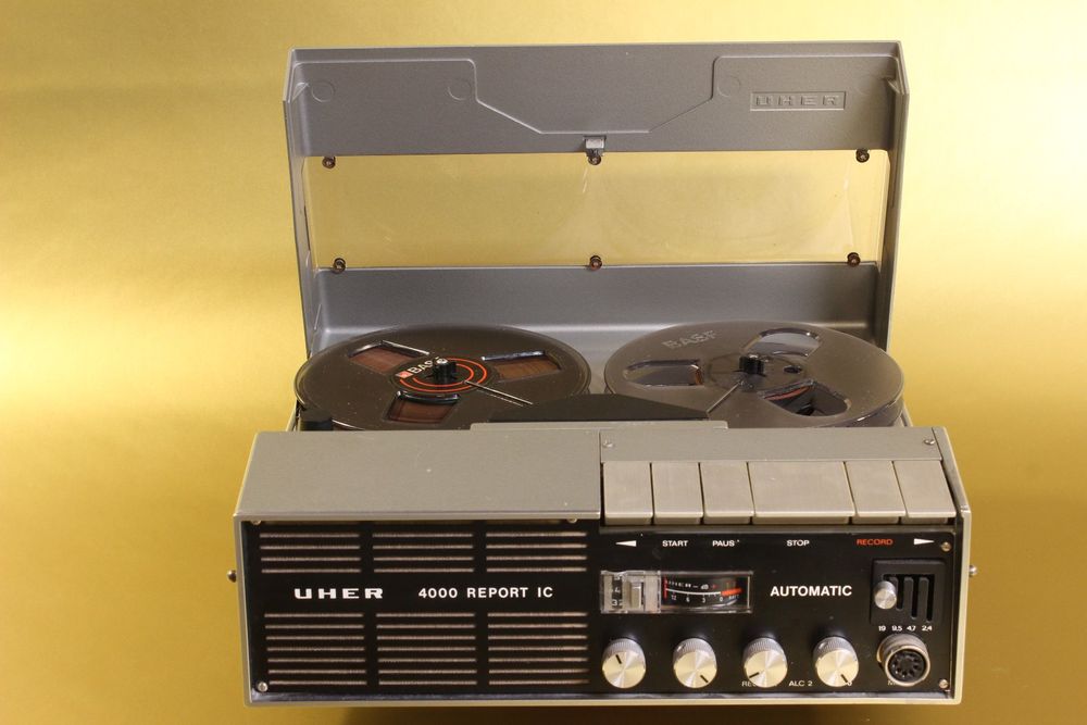 Uher 4000 Report IC Automatic, 2-Spurgerät revidiert (Gebraucht) in Hellsau für CHF 160 – mit ...