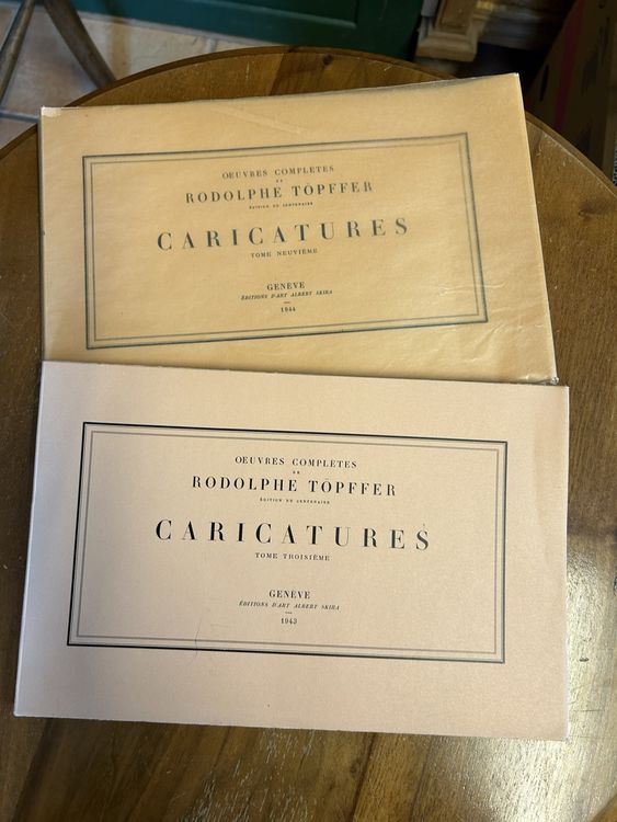 Caricatures Rodolphe Töpffer 1943-1944 (Gebraucht) in Estavayer-le-Lac ...