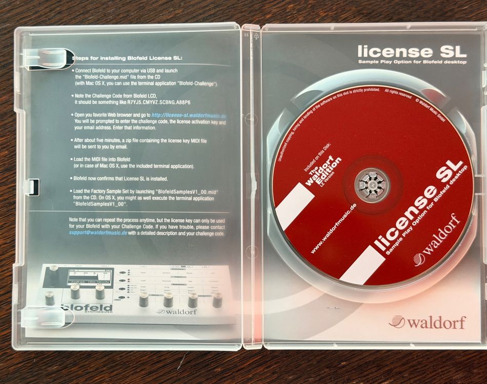 Waldorf Blofeld Desktop Synthesizer inkl. License SL! (Gebraucht) in Horgen für CHF 215 – mit ...