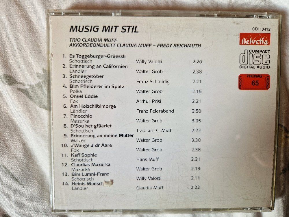 Trio Claudia Muff: Musig mit Stil, Vergriffen! (Gebraucht) in Brittnau für CHF 6.9 – mit ...