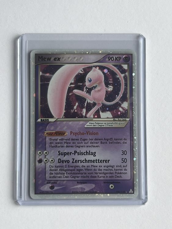 Pokémon Karte Mew ex Holon Phantoms 2006 - selten (Gebraucht) in Almens ...