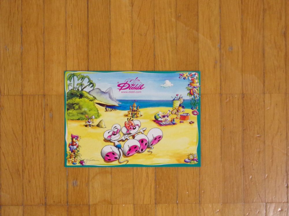 Diddl Postkarte Diddl am Strand (Gebraucht) in für CHF 1 – mit ...