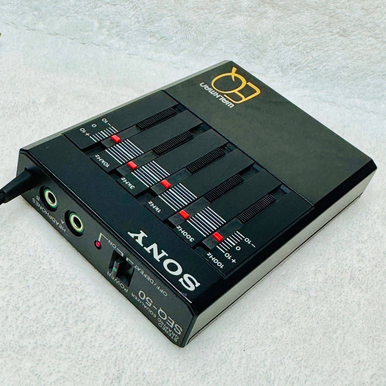 Sony SEQ-50 stereo graphic equalizer für Walkman #249 (Gebraucht) in ...