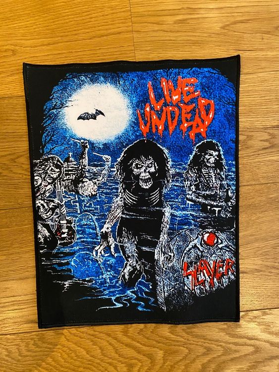 SLAYER - Live Undead Back Patch | Kaufen auf Ricardo