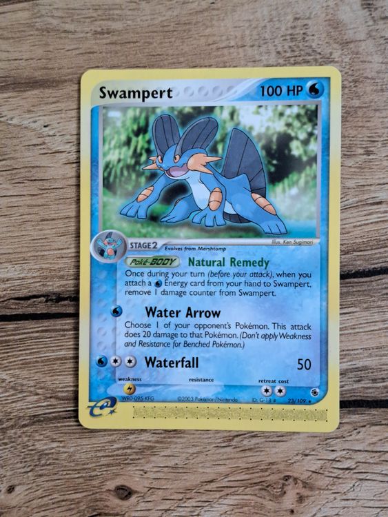 Pokémon Trading Card Game, Swampert, Ruby&Sapphire (Neu (gemäss ...