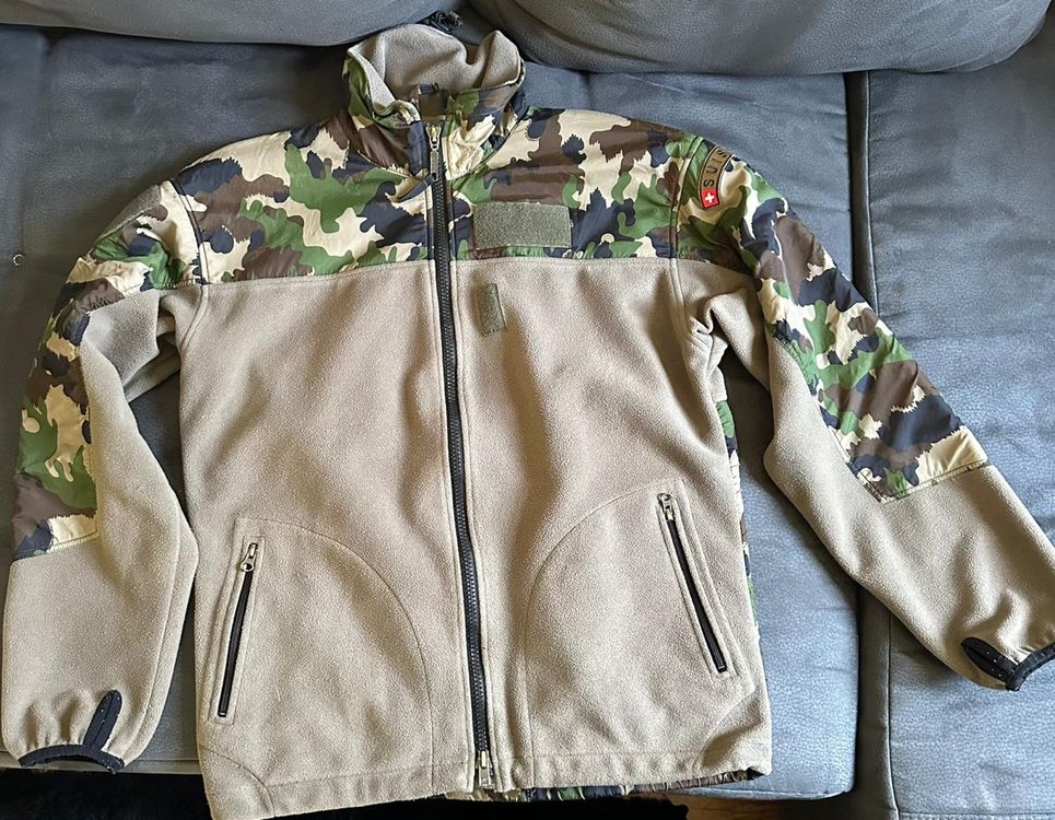 Tarn-Fleecejacke Militär Teddy Grösse 48 (Gebraucht) in Rümlang für CHF ...