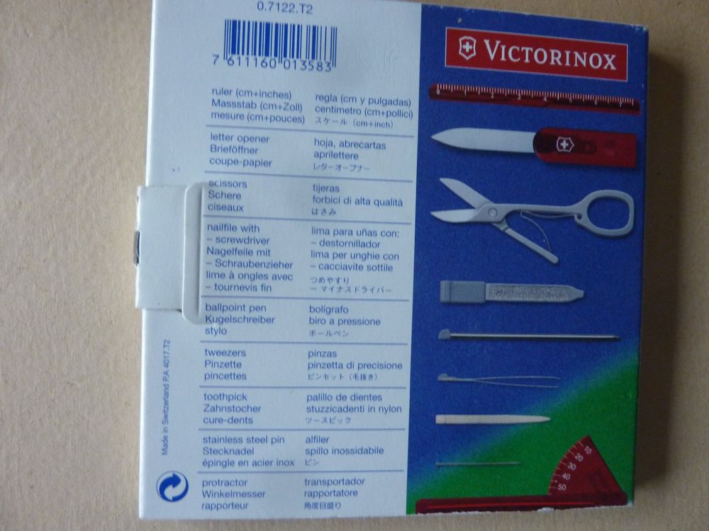 VICTORINOX SWISS CARD 0.7122.T2 | Kaufen auf Ricardo