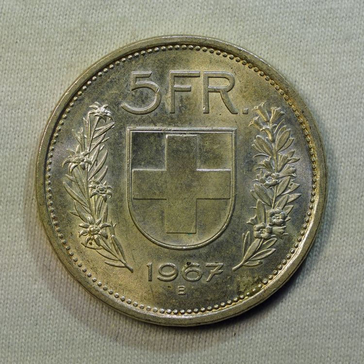 5 Franken 1967 (Gebraucht) in Männedorf für CHF 7 – mit Lieferung auf Ricardo kaufen