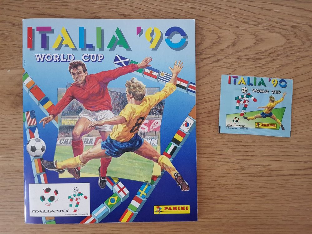 Panini Album WC Italia 90 - komplett *** top Zustand | Kaufen auf Ricardo