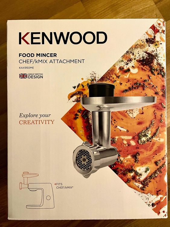 Kenwood Fleischwolf KAX950ME | Kaufen auf Ricardo