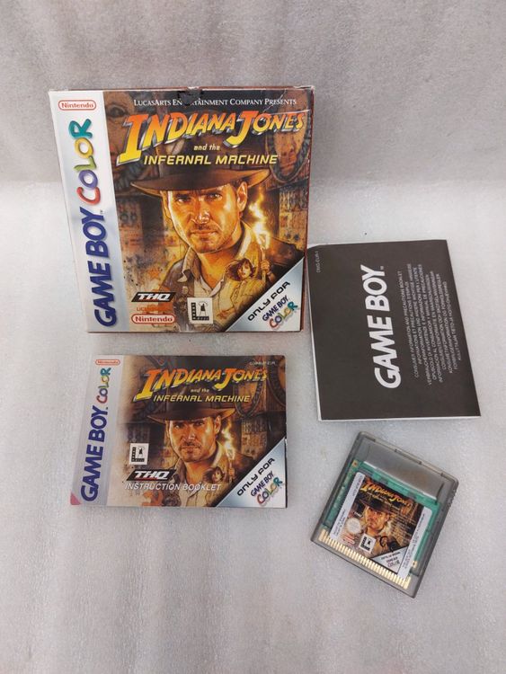 Indiana Jones Game Boy Color (Gebraucht) in Pambio Noranco für CHF 55. ...