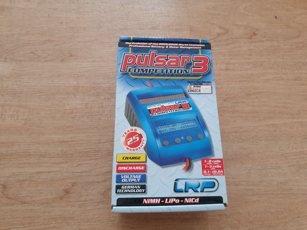 LRP Pulsar 3 Competition Ladegerät ( Fabrikneu) (Neu und ...
