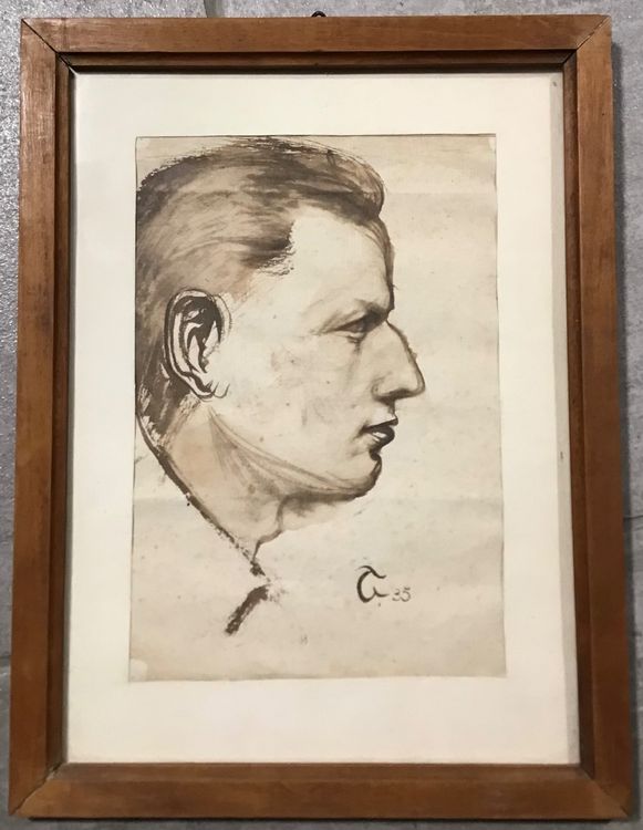 30. er. Jahre Portrait Aquarell Monogrammiert (Gebraucht) in Root für CHF 30 – mit Lieferung auf ...