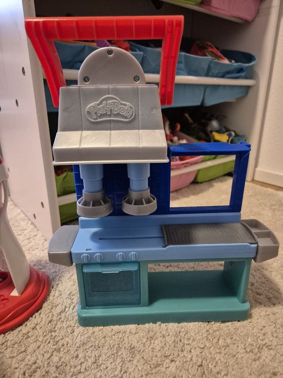 Play-Doh Küchenset und Eismaschine, viel Zubehör! (Gebraucht) in ...