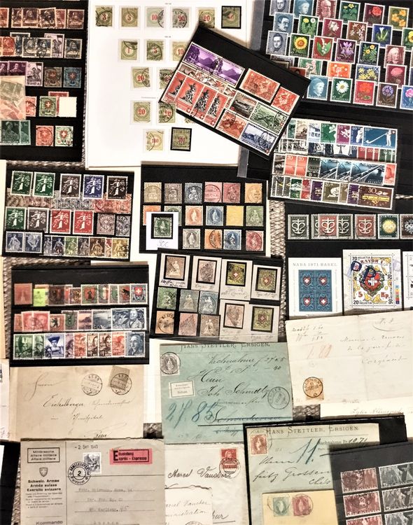 Gute Schweiz-Sammlung, ab Rayons und Strubel | Kaufen auf Ricardo