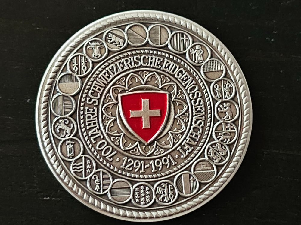 700 jahre eidgenossenschaft 1291☆1991/BERN (Gebraucht) in la neuveville für CHF 19.9 – mit ...