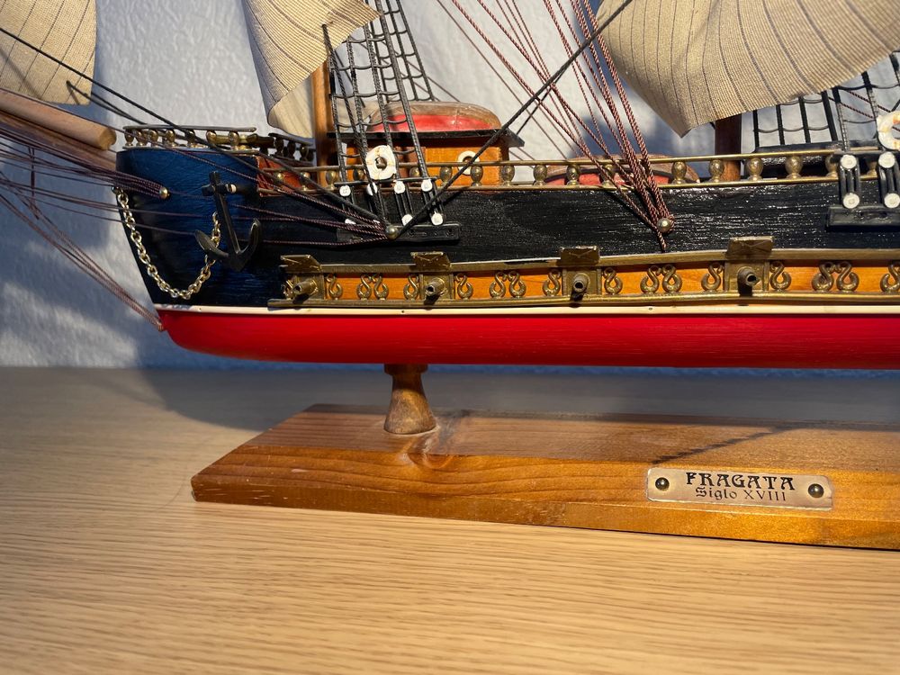 Segelschiff Holzmodell Fragata Siglo XVIII (Gebraucht) in Gränichen für CHF 58 – nur Abholung ...