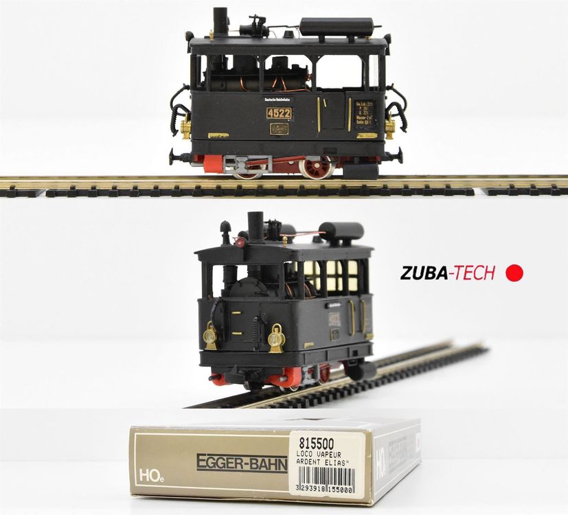Egger-Bahn Kastendampflok DR H0e GS | Kaufen auf Ricardo