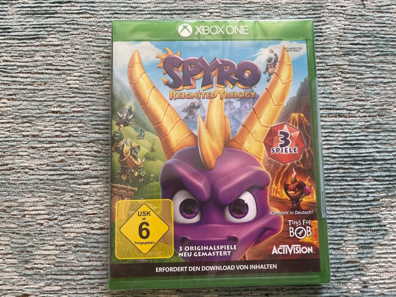 Spyro Reignited Trilogy, Xbox One, Xbox Series X Sealed (Neu und ...