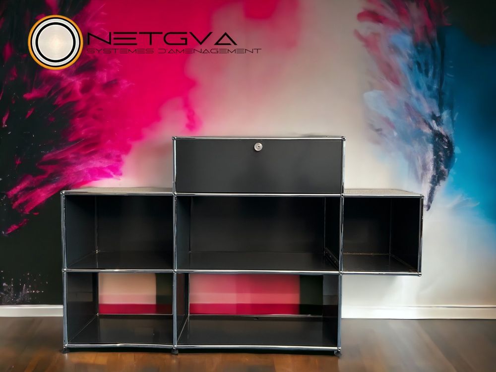 NetGVA - Magnifique buffet USM Haller - Anthracite | Kaufen auf Ricardo