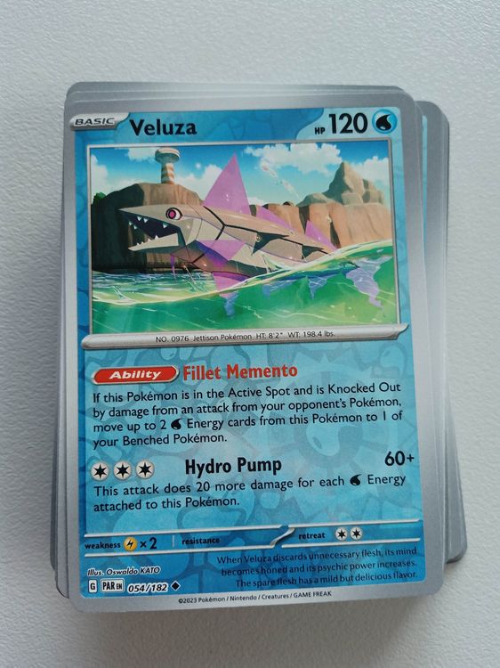 Veluza Reverse Holo - Paradox Rift Pokemon | Kaufen auf Ricardo