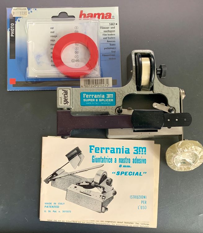 Ferrania 3M Super 8 Splicer | Kaufen auf Ricardo