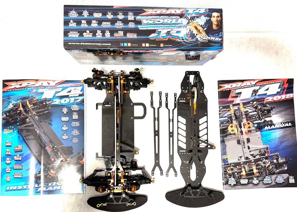 XRAY T4 2017 CHÂSSIS CARBONE & XRAY T4 2018 CHÂSSIS ALU FLEX | Kaufen ...