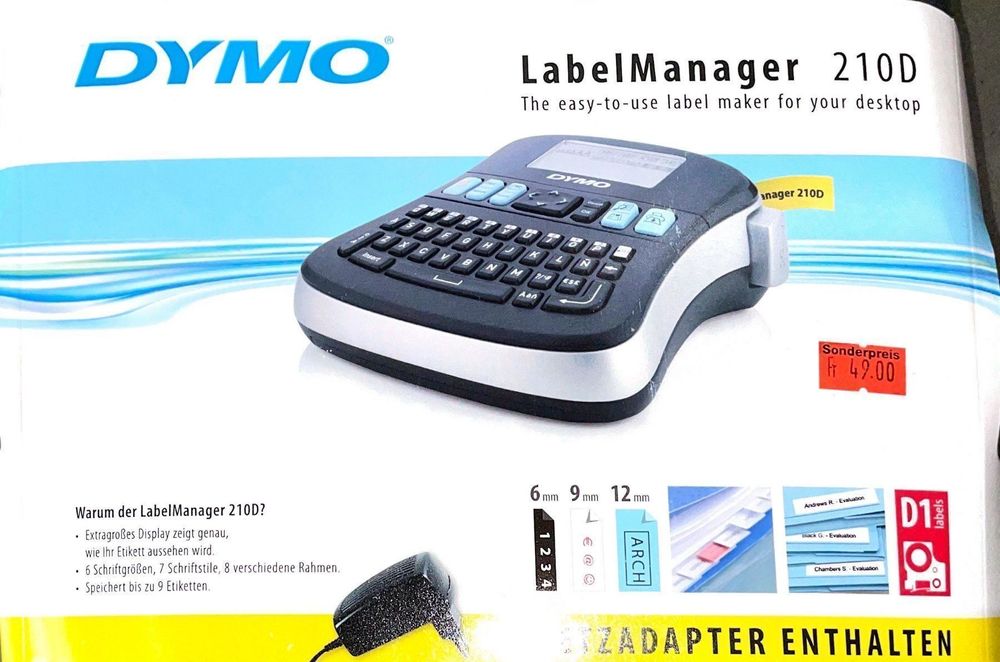 Dymo Label Manager 210D (Neu und originalverpackt) in Seewen SZ für CHF ...