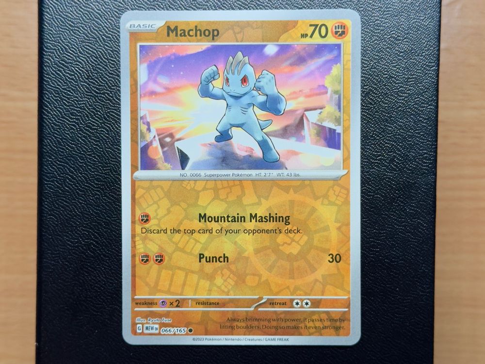 Machop Reverse (066/165) MEW EN SV151 (D'occasion) à Chézard-St-Martin ...