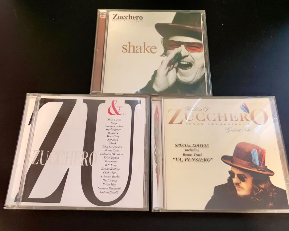 CD-Sammlung: Zucchero - Shake, Zu & Co., The Best of (Gebraucht) in ...
