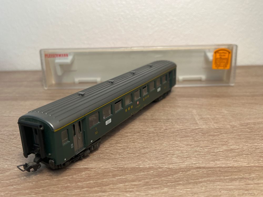 Fleischmann 5133 1.Kl Personenwagen SBB H0 OVP (1) (D'occasion) à St-Aubin-Sauges pour CHF 22 ...